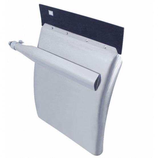 24" x 24" Stainless Quarter Fender Set - Triangle Bracket – Truck Town, LLC